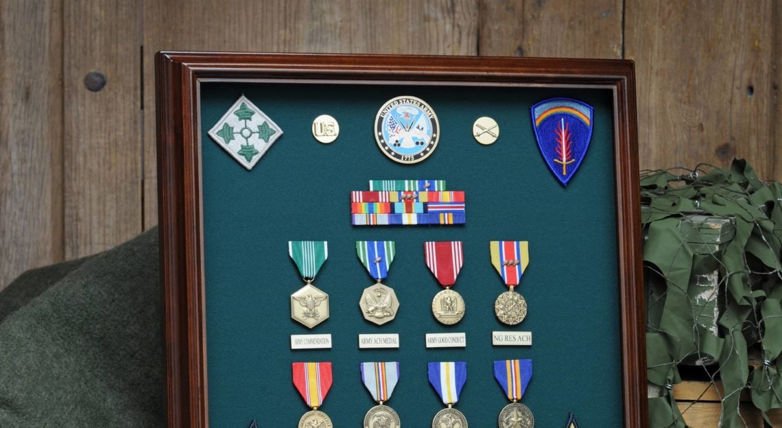 Custom Cold War Shadow Boxes, Medals, Ribbons & More