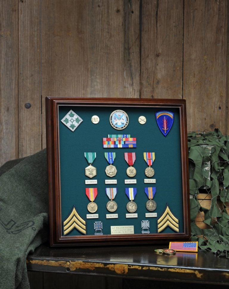 Custom Cold War Shadow Boxes, Medals, Ribbons & More