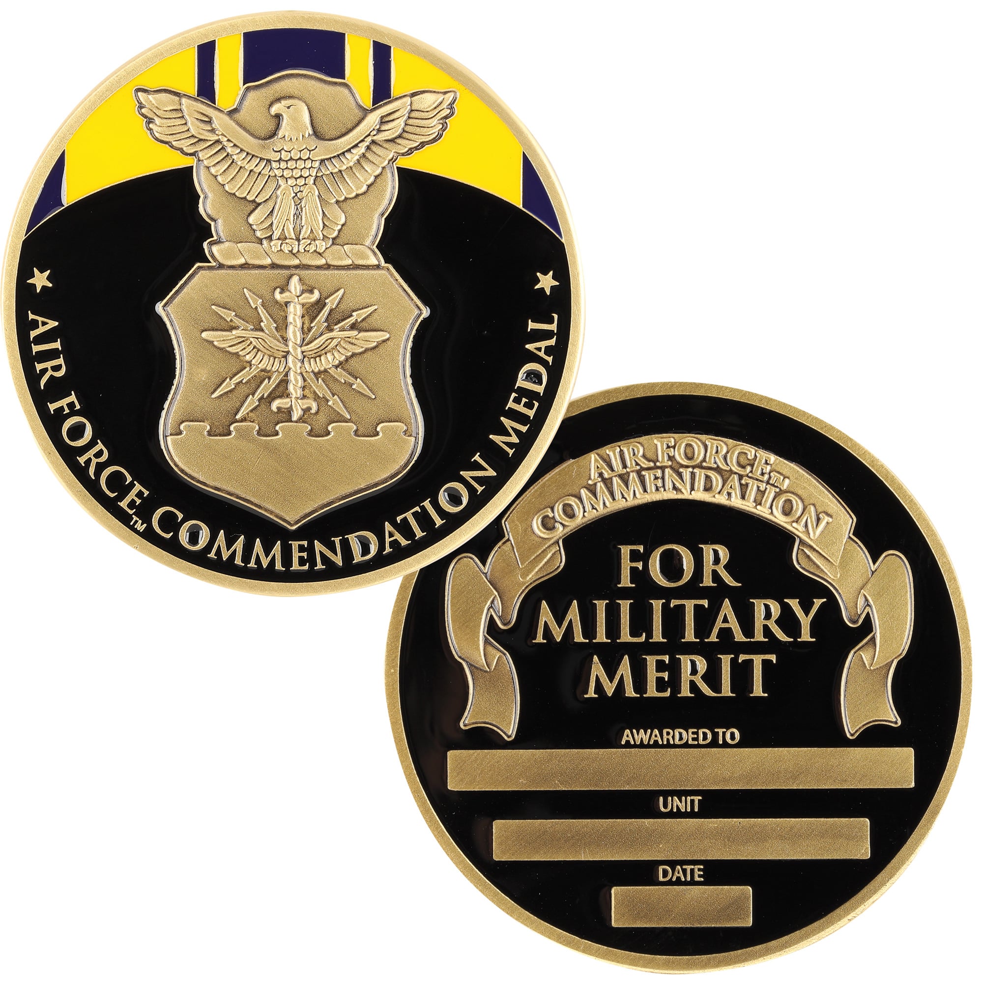 Air Force Commendation Challenge Coin