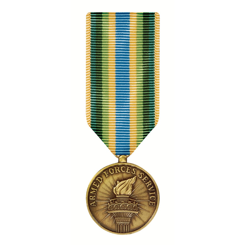Armed Forces Service Medal Miniature