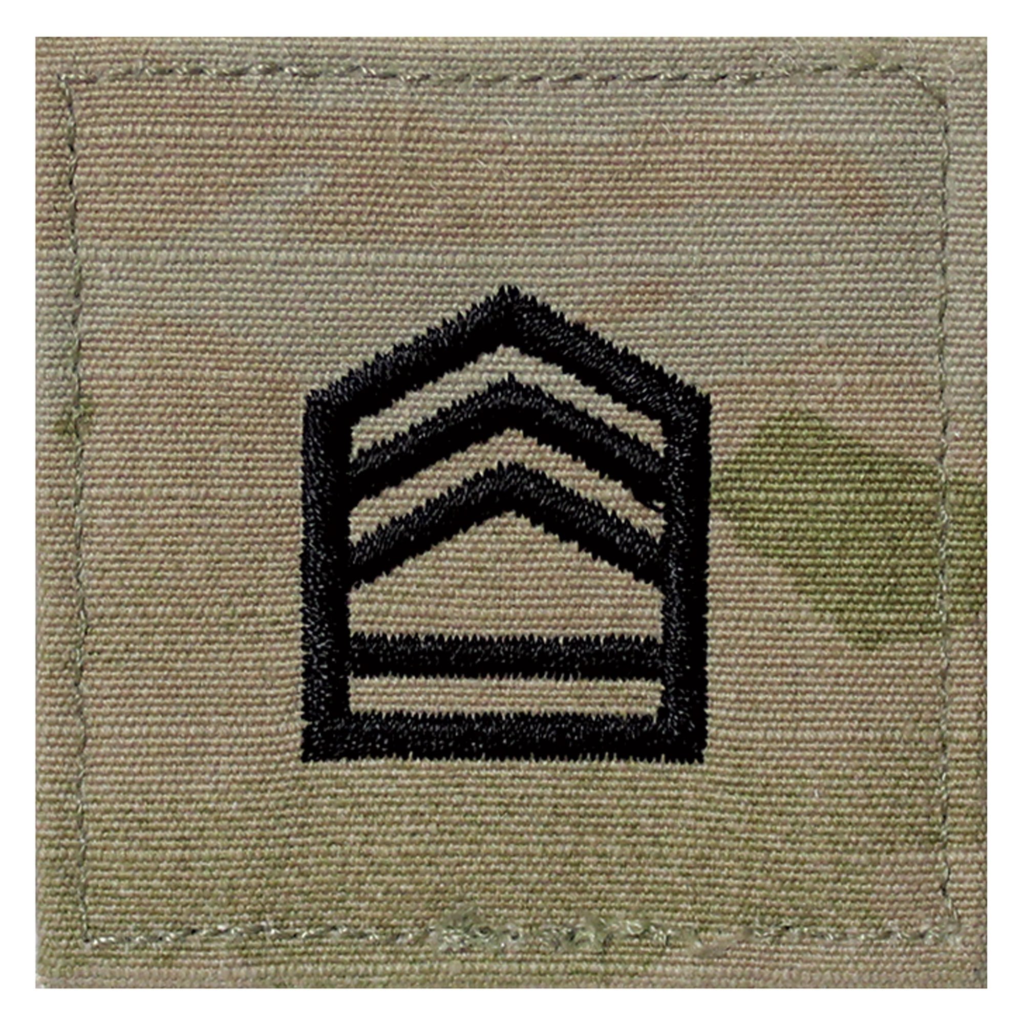 Army Rotc Ocp Hook And Loop Sergeant First Class Patch