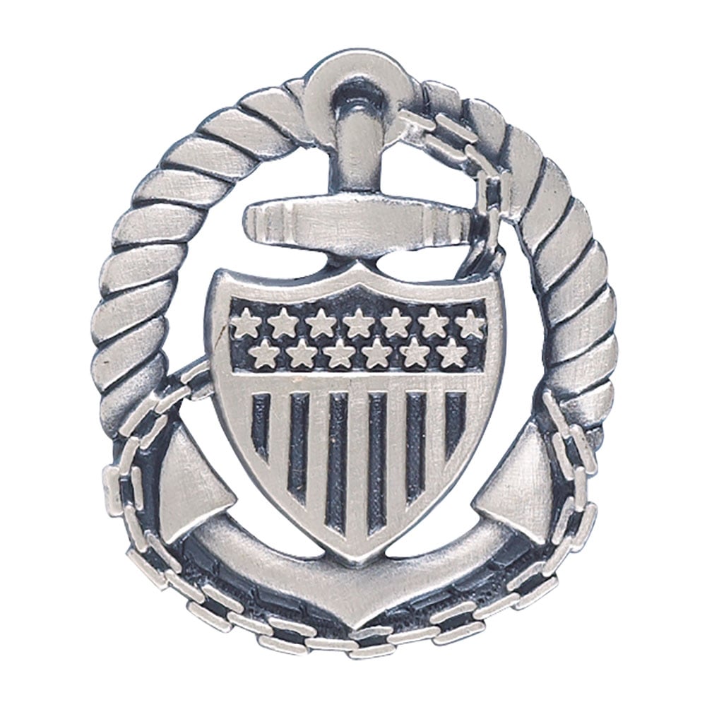 Coast Guard Officer In Charge and Commander AFloat Badge