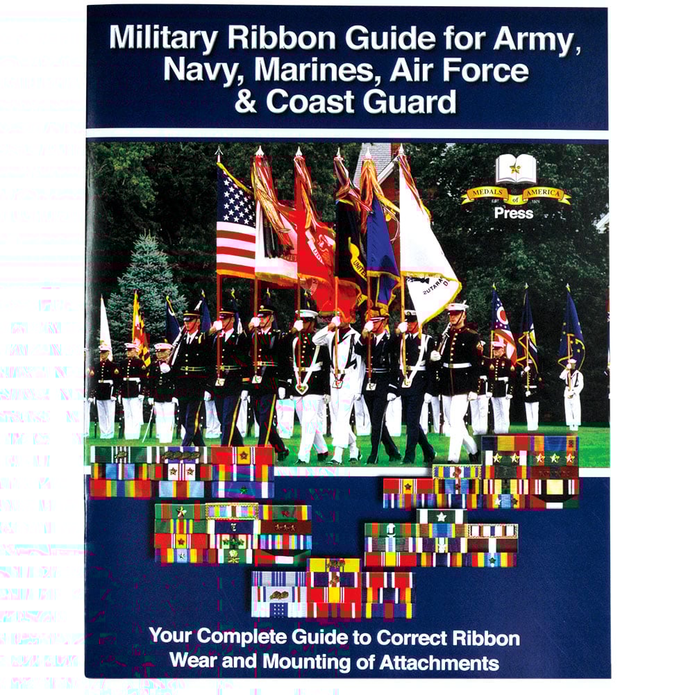 Us Military Ribbon Wear Guide Softback Book