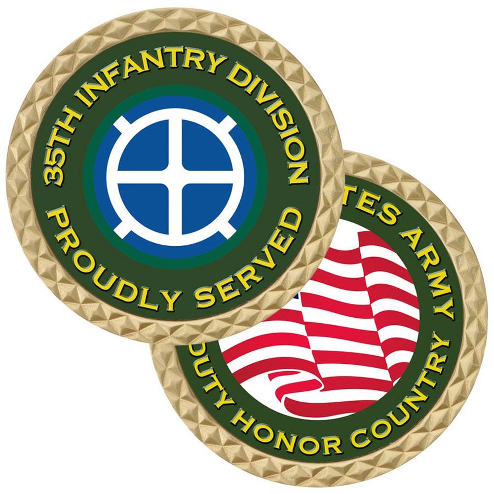 35th Infantry Division Challenge Coin