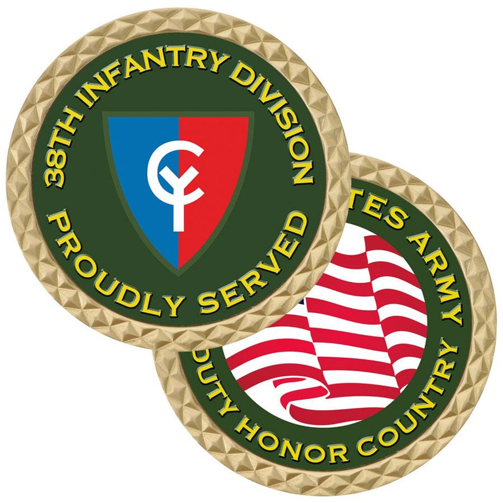 38th Infantry Division Challenge Coin