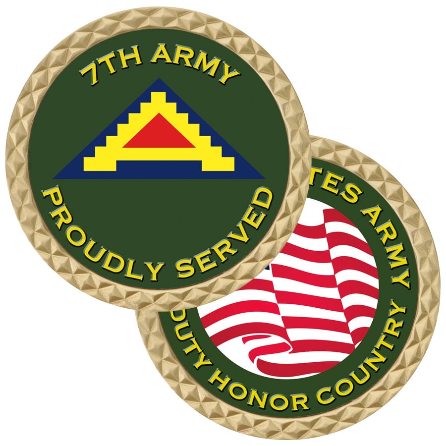 7th Army Challenge Coin