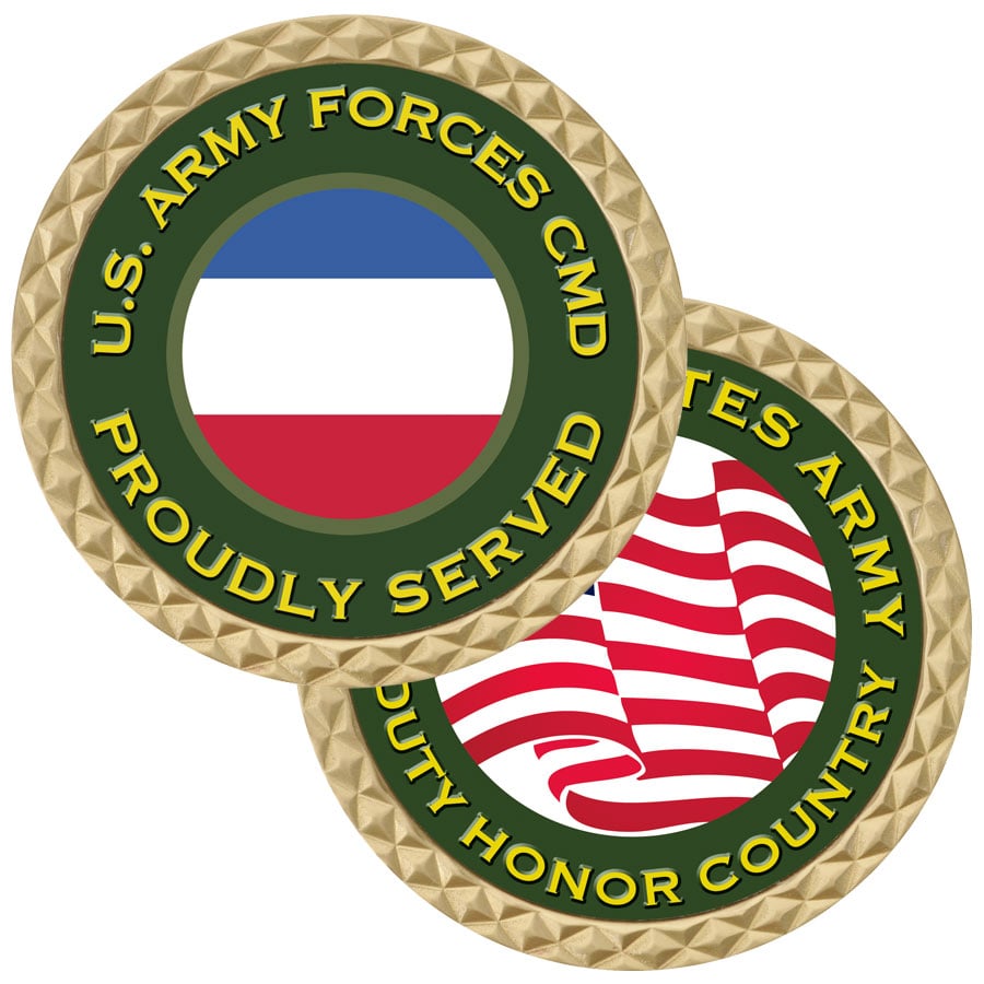 United States Army Forces Command (FORSCOM) Challenge Coin