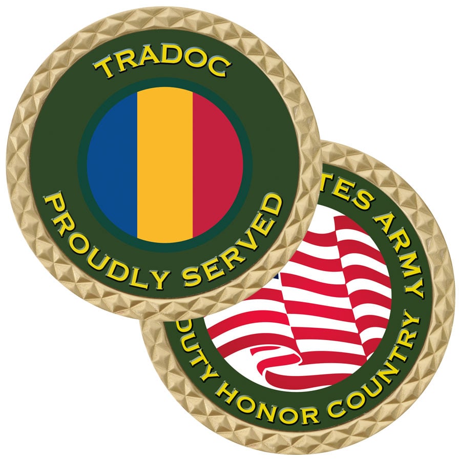 USA Training and Doctrine Command TRADOC Challenge Coin