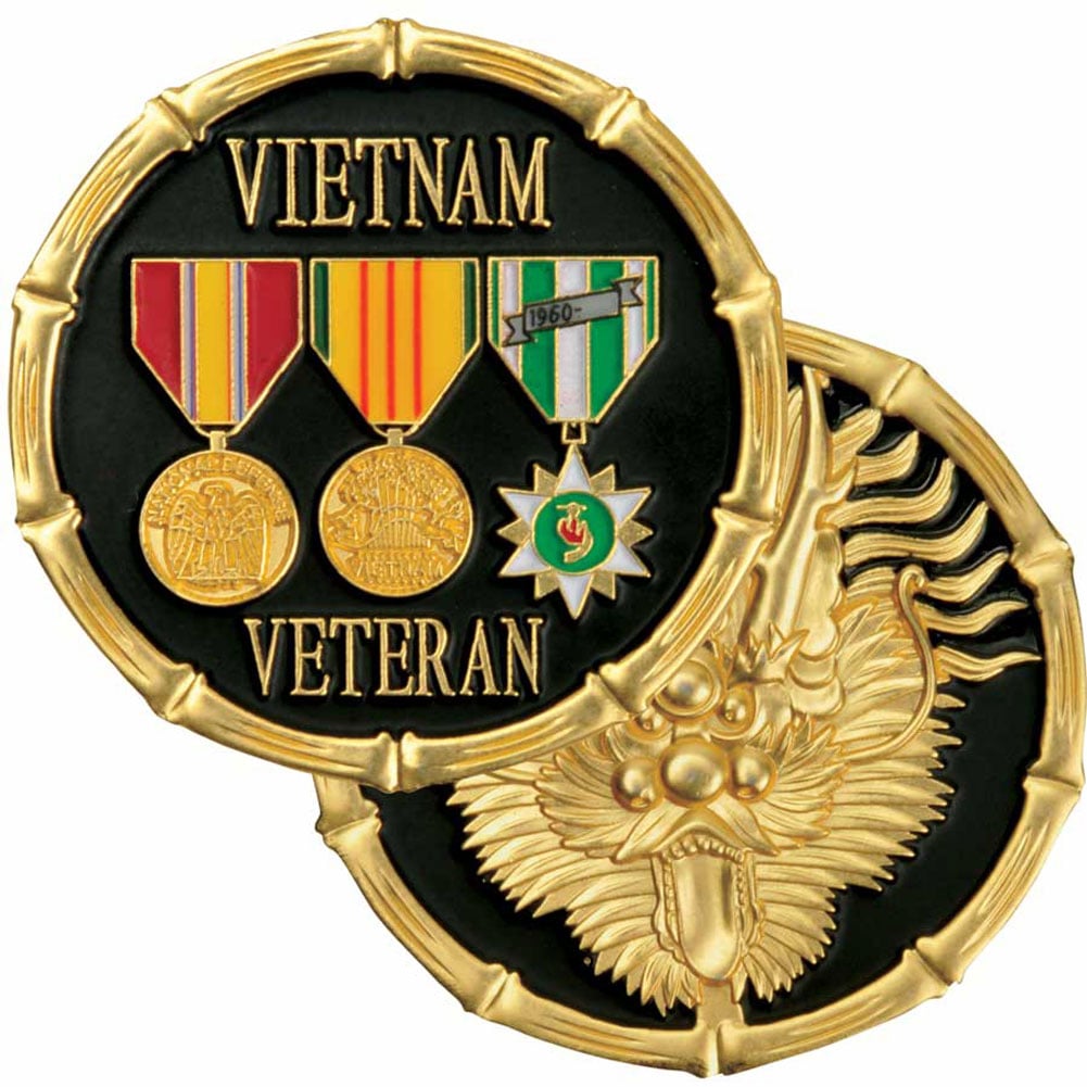 Vietnam 3 Medals Coin