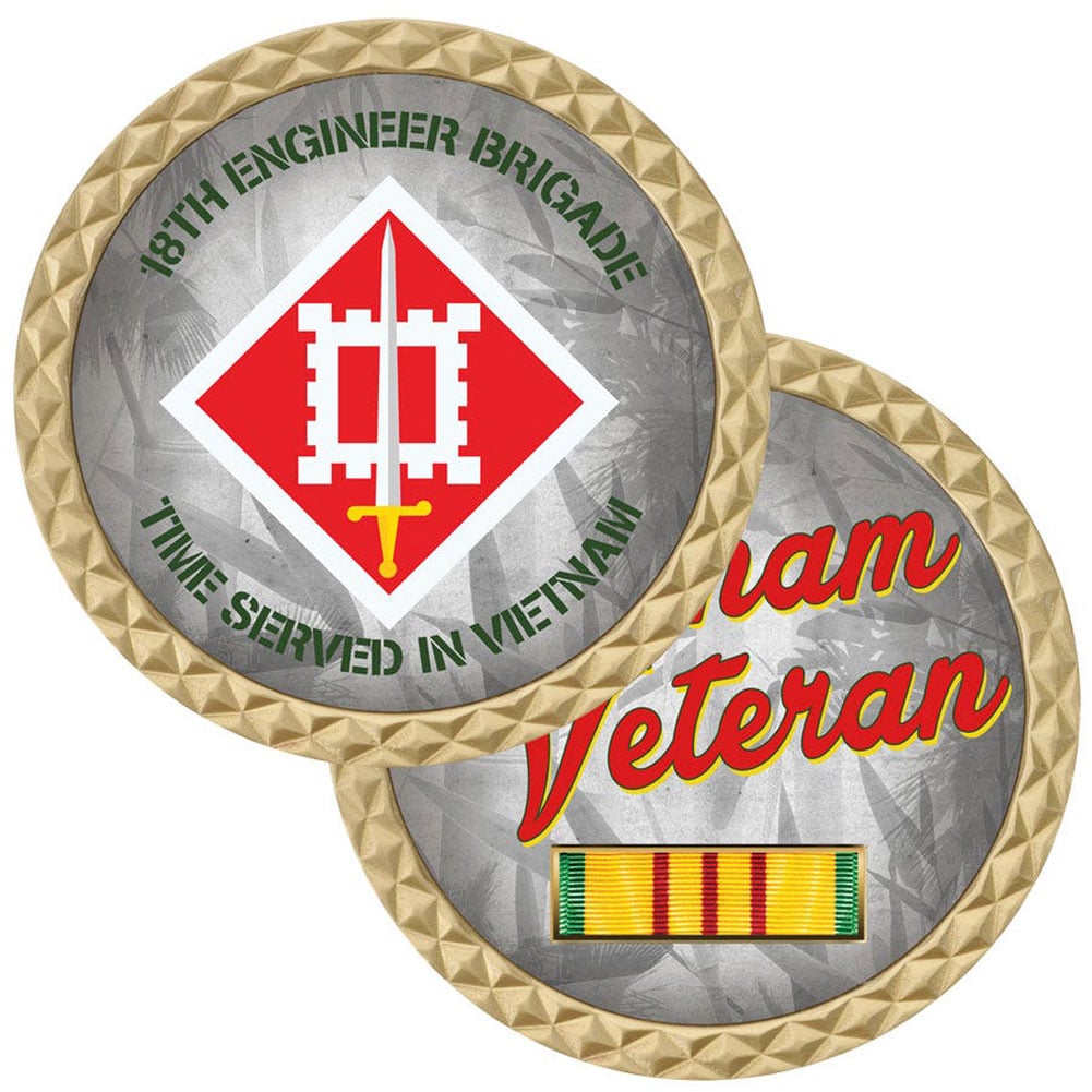 18th Engineer Brigade Vietnam Coin