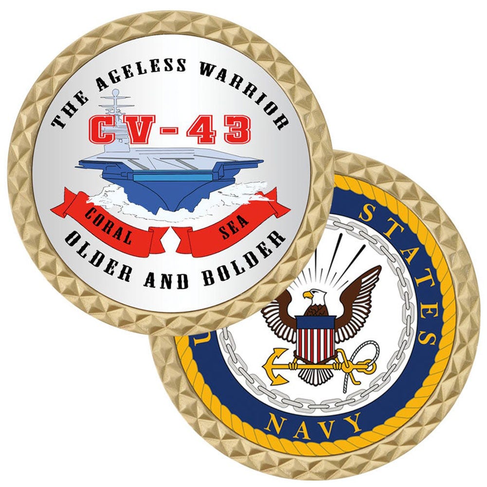 CV-43 Challenge Coin