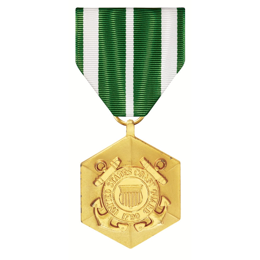 Coast Guard Commendation Medal Anodized