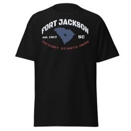 Fort Jackson Victory Starts Here Classic T-shirt