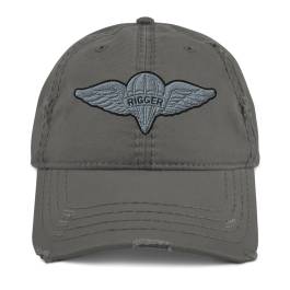 Army Parachute Rigger Badge Distressed Hat