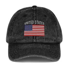 United States Vintage Cap | Patriotic Military Hat – Medals of America