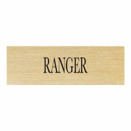 Ranger Tab ID Plate