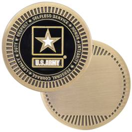 Army Engravable Coin