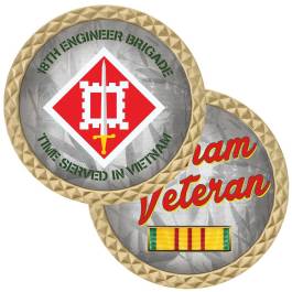 18th Engineer Brigade Vietnam Coin