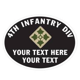 4th Infantry Division Custom Decal