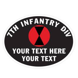 7th Infantry Division Custom Decal