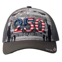 America 250 3D Hat | United States of America 250 Years of Freedom Cap