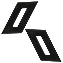 Navy Collar Device: E3 Seaman - Black Metal Rank Pair