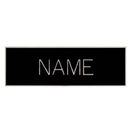 Army Current Style Name Plate