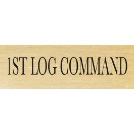 1st Log. Command Patch ID Plate