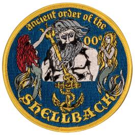 US Navy Shellback 4 Inch Patch