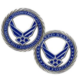 U.S. Air Force Core Values Challenge Coin