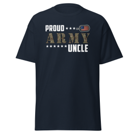 Proud Army Uncle T-Shirt | Military Family Pride Apparel