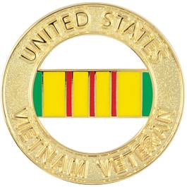 Vietnam Veteran Ribbon Pin