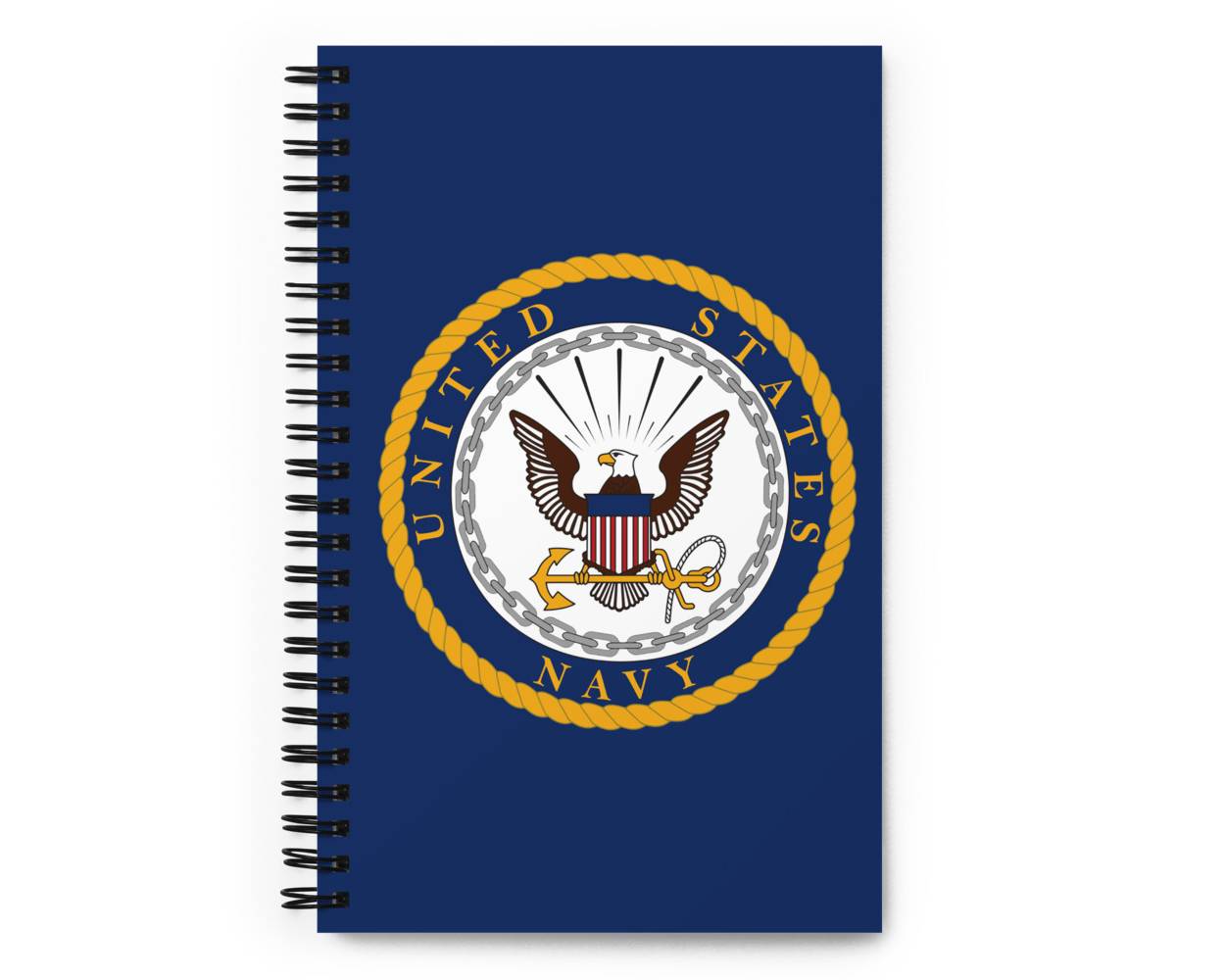 United States Navy SEAL Creed Core Values Spiral Notebook | Medals of ...