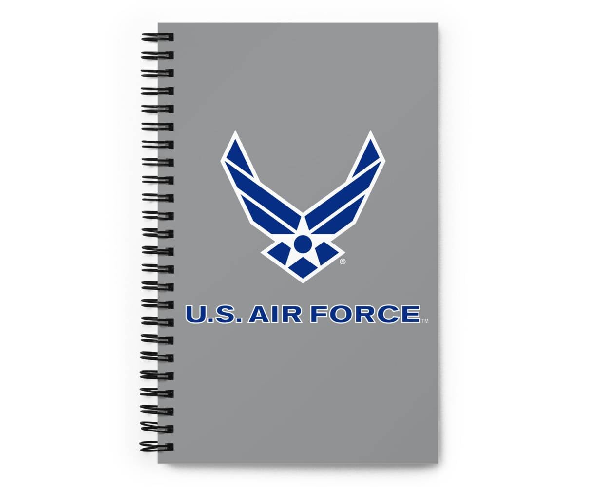 United States Air Force Logo & Core Values Spiral Notebook | Medals of ...