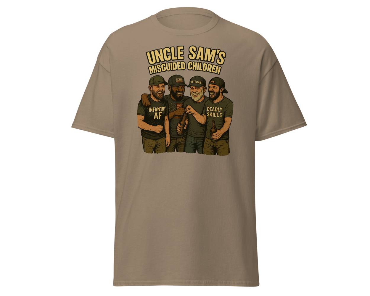 Uncle Sam's Misguided Children Veteran T-Shirt