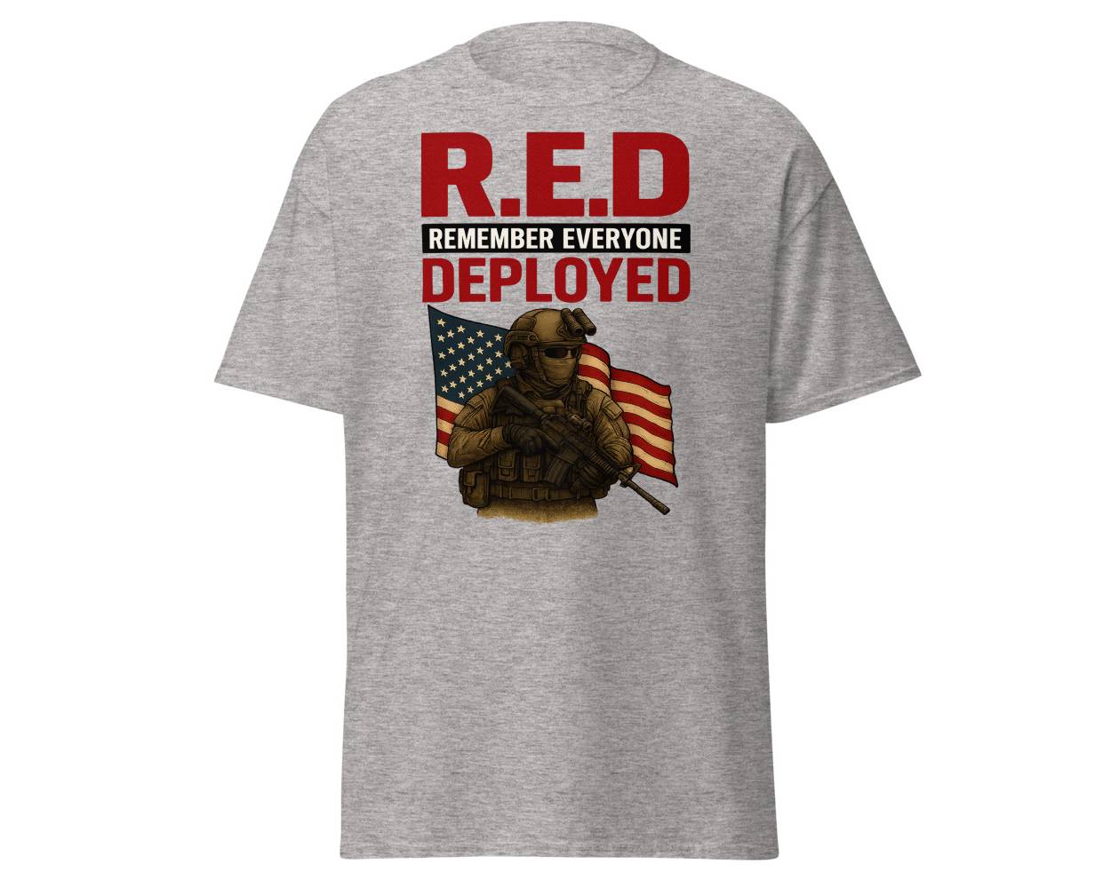 R.E.D. Remember Everyone Deployed Classic T-Shirt