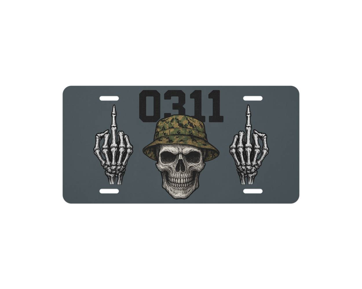 0311 License Plate