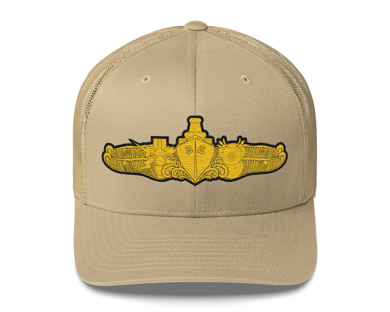 Navy Expeditionary Supply Corps Officer Warfare Insignia Retro Trucker Cap