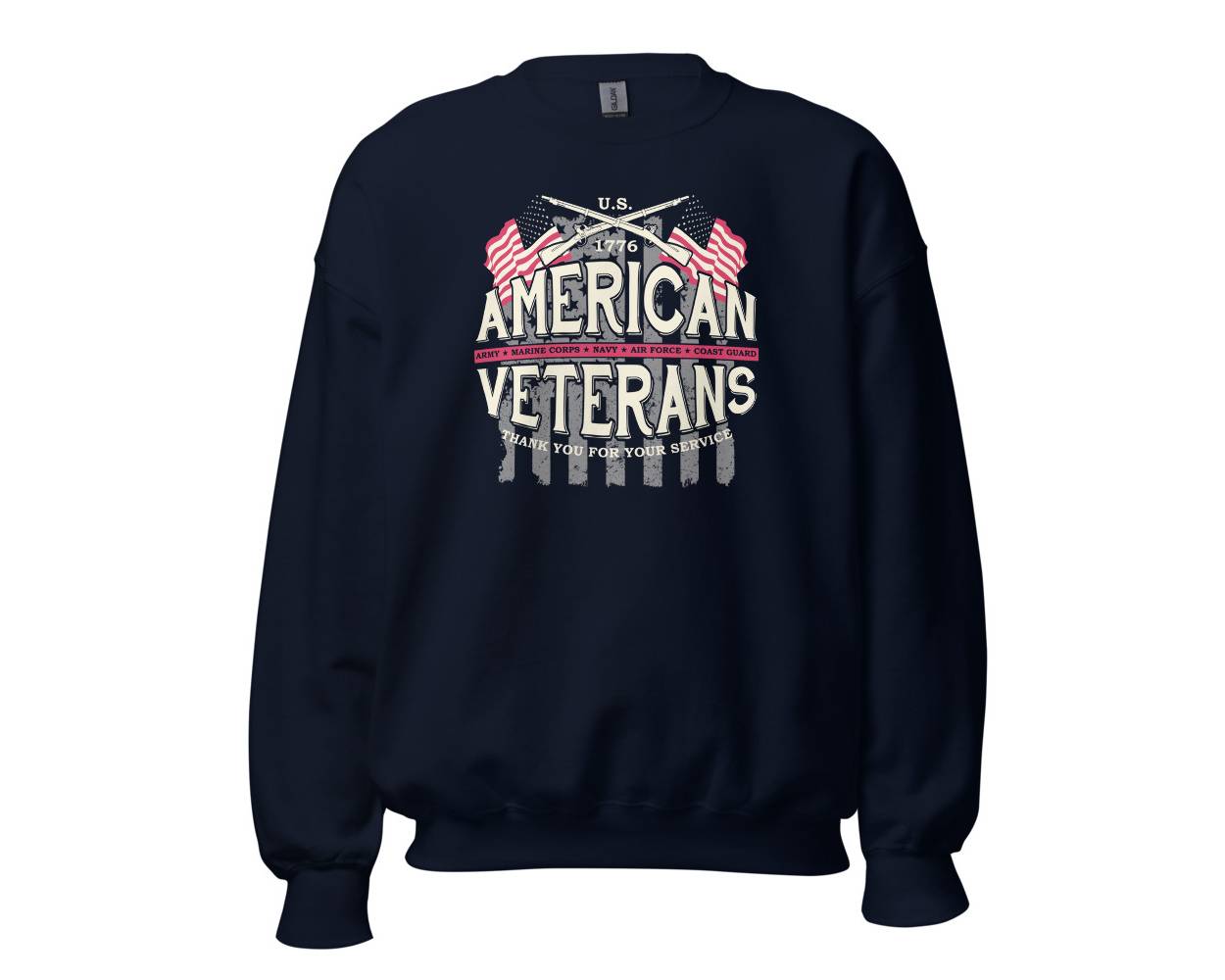 1776 American Veterans Sweatshirt