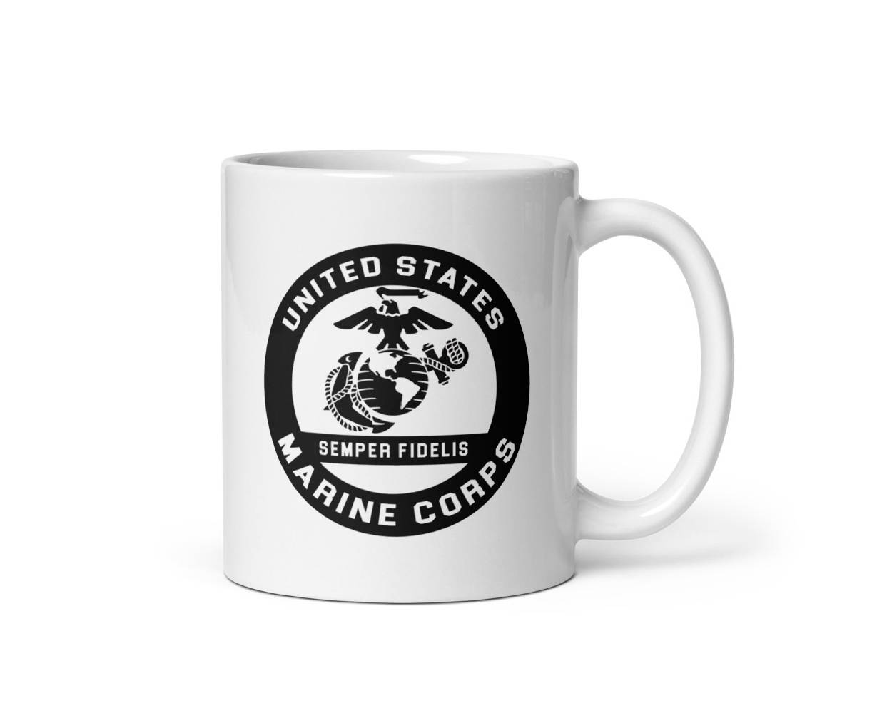 U.S. Marine Corps Semper Fidelis Mug | Marine Pride Coffee Cup