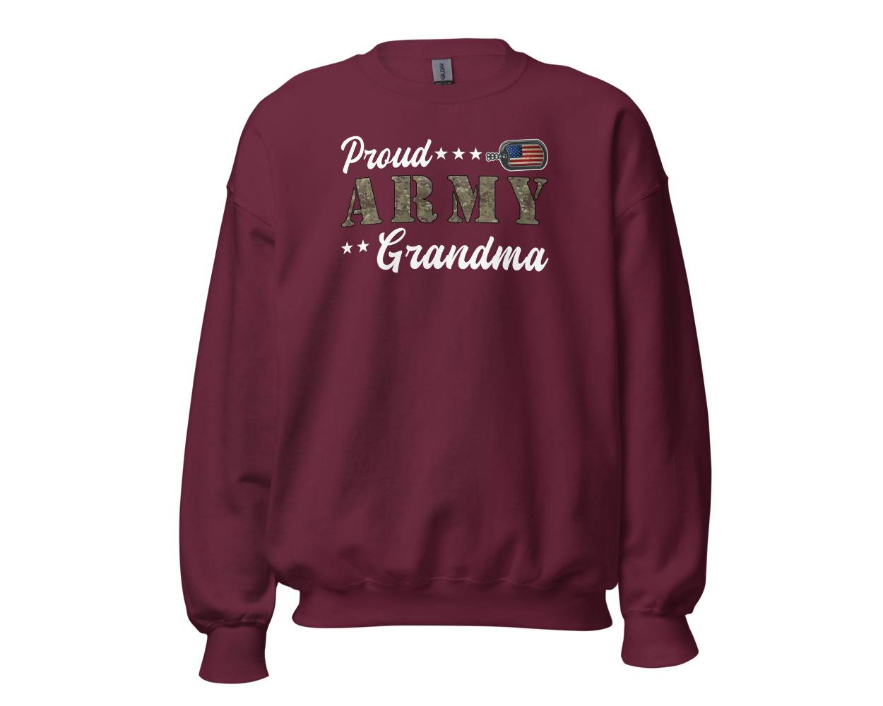 Proud Army Grandma Sweatshirt | Military Family Apparel | Medals of America