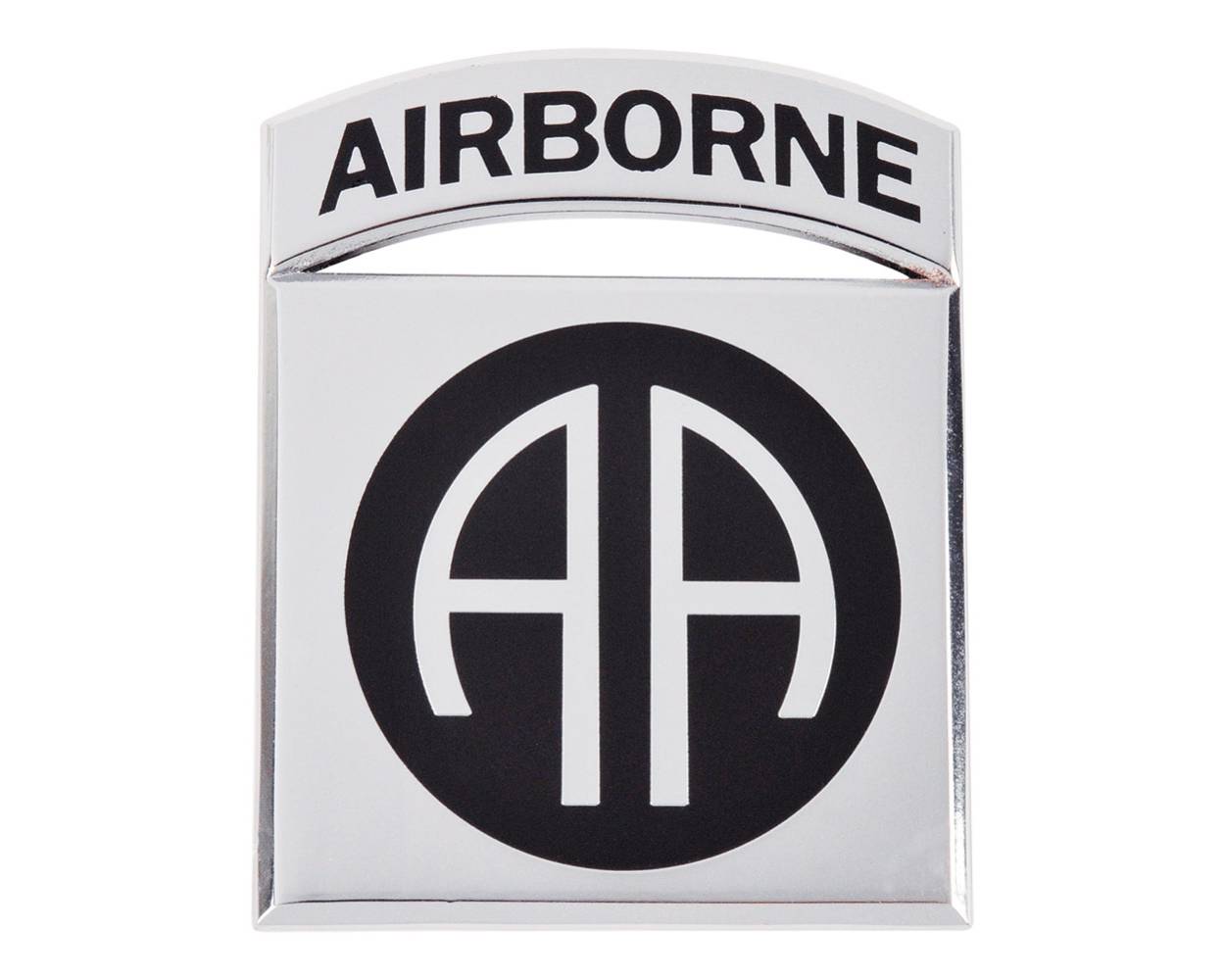 82nd Airborne Division Officially Licensed Metal Car Emblem