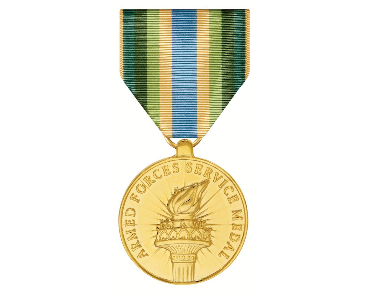 Armed Forces Service Medal Anodized