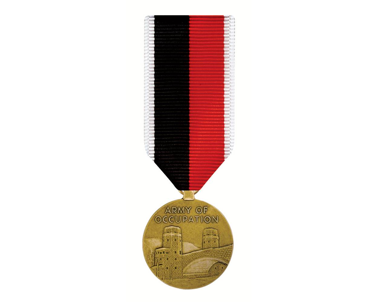 Army Occupation Medal Miniature