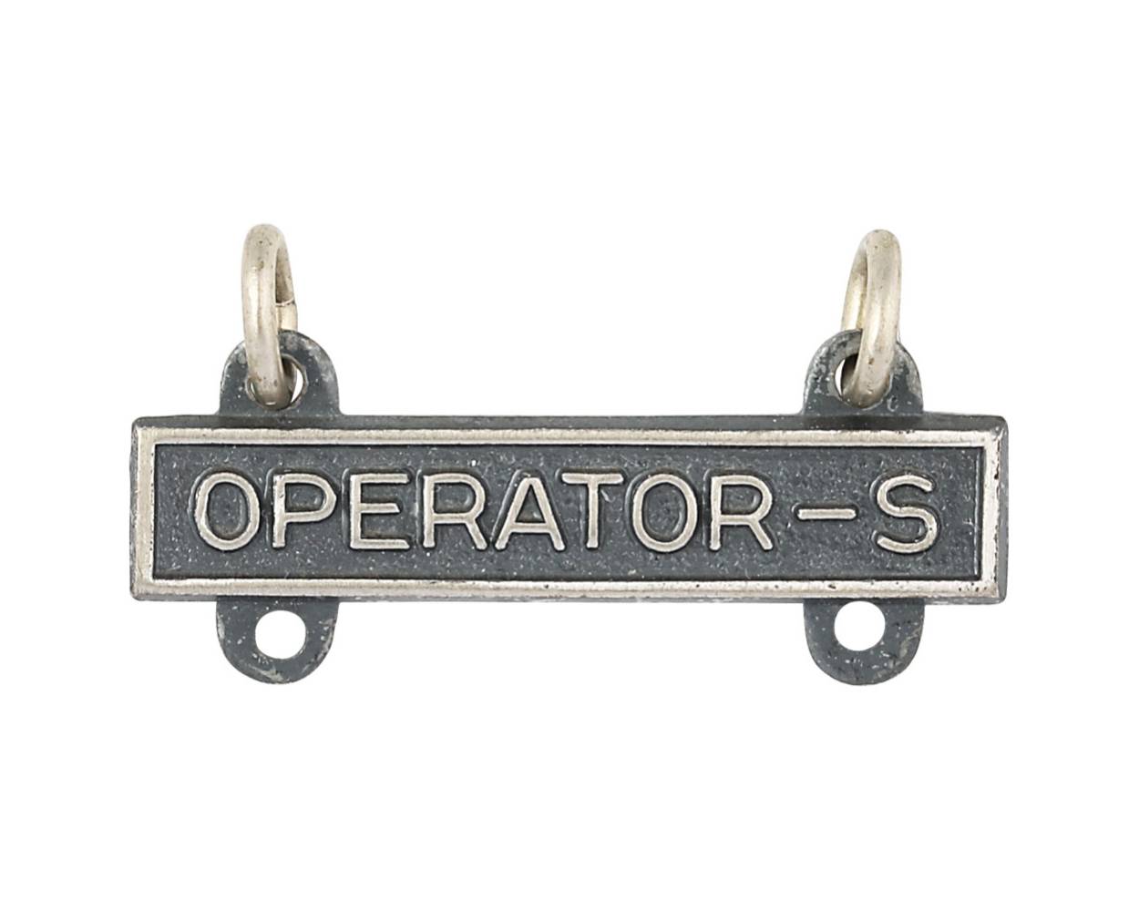 Operator-S Qualification Bar