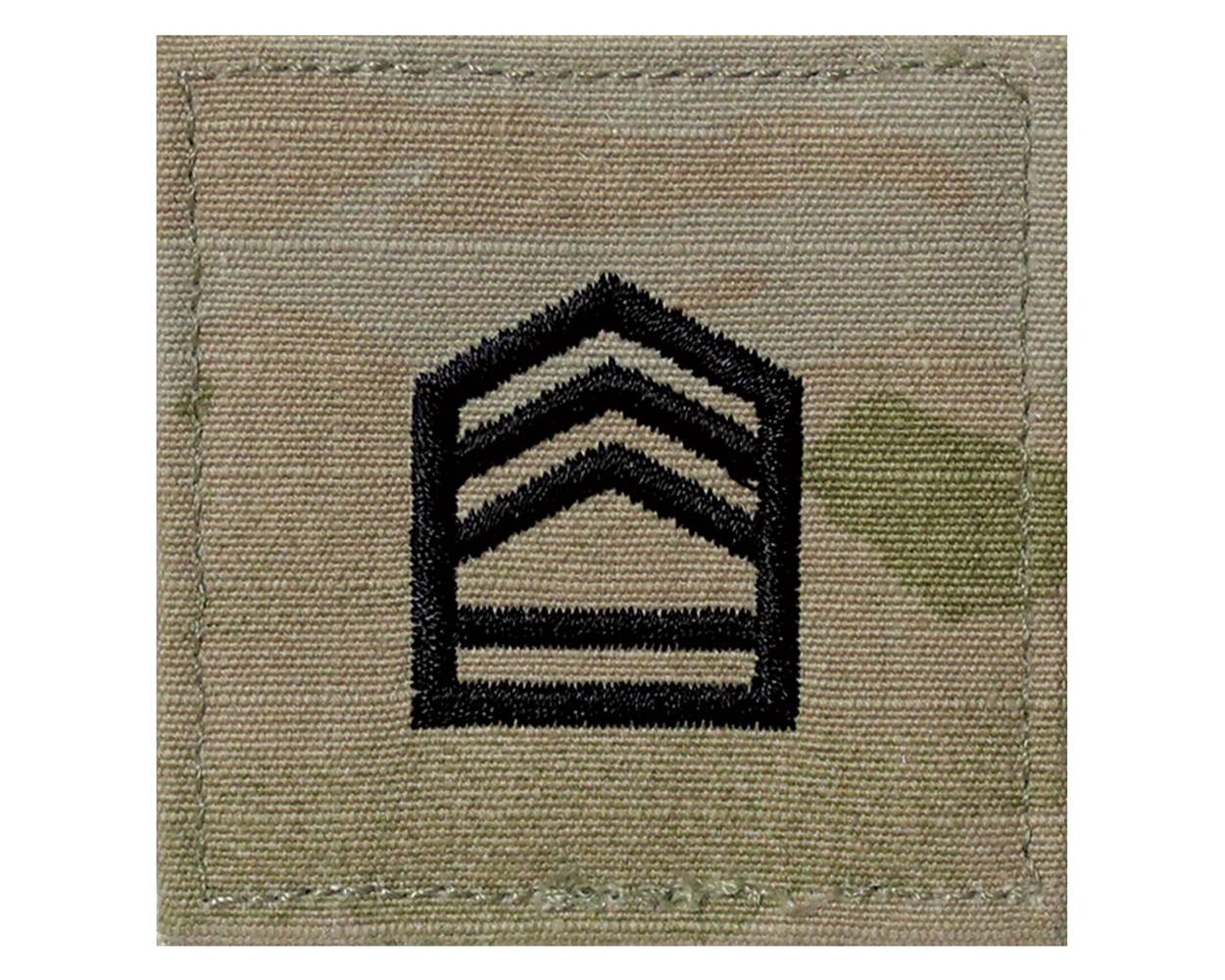 Army ROTC OCP Hook & Loop Sergeant First Class Patch