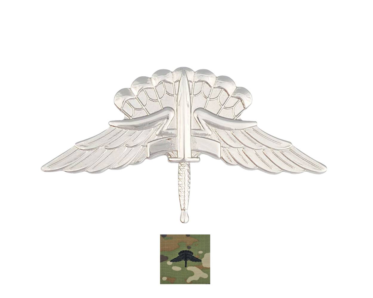 Army Freefall Jump Wings HALO Badge | Military Free Fall MFF Insignia