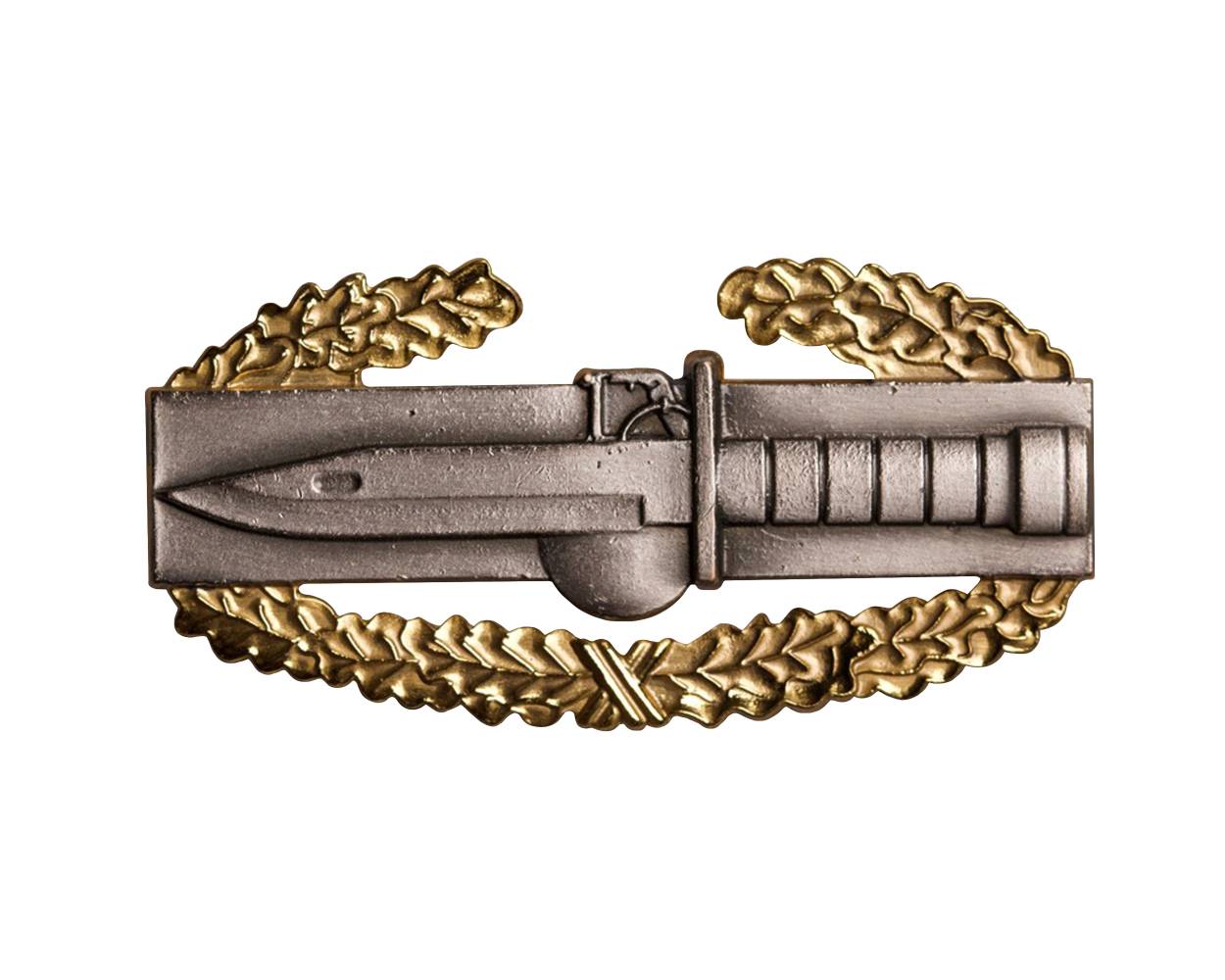 Master Combat Action Badge with Gold Wreath – Full Size | US Army