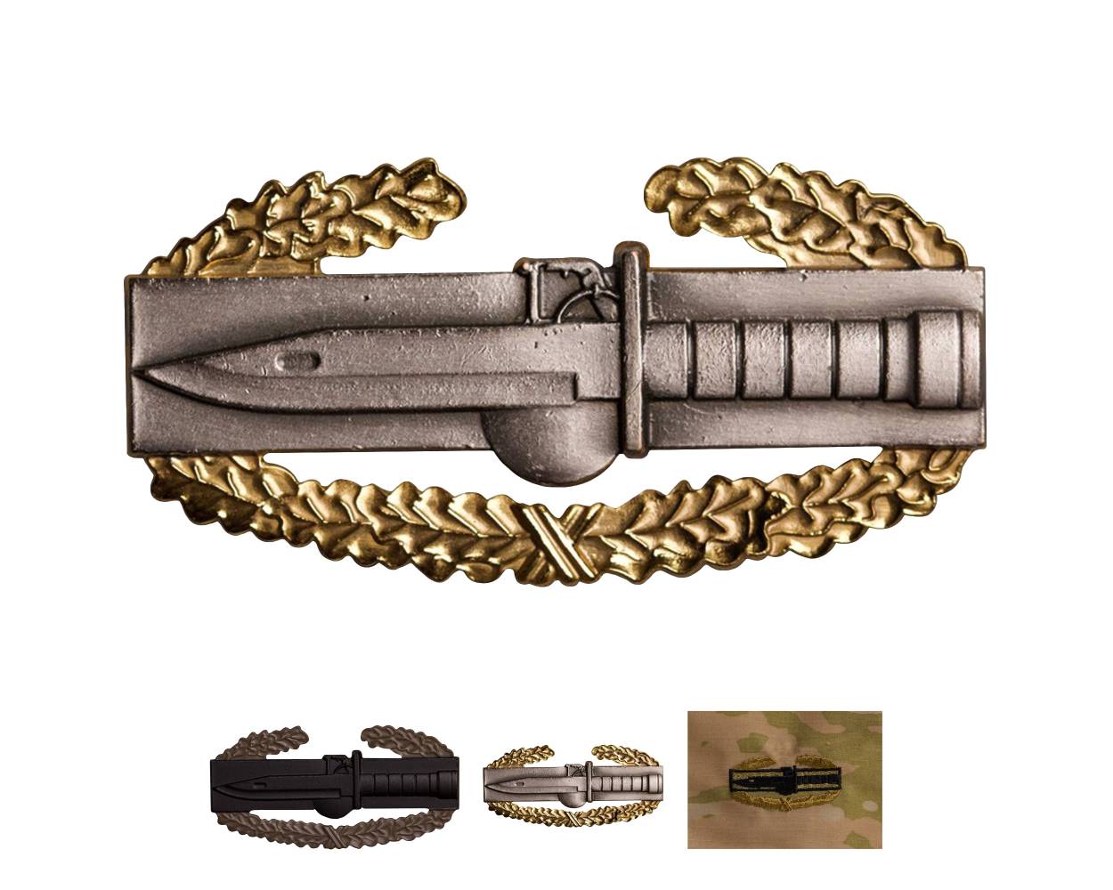 Army Master Combat Action Badge – Full Size, Miniature & Sew-On ...