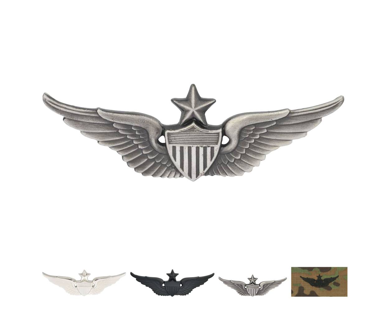 Army Senior Aviator Badge – Full Size, Miniature & OCP Sew-On | Made in ...